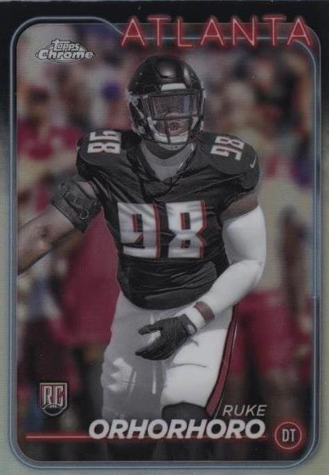 2024 Topps Chrome - Rookies Ruke Orhorhoro #279 Refractor (RC) for sale ...