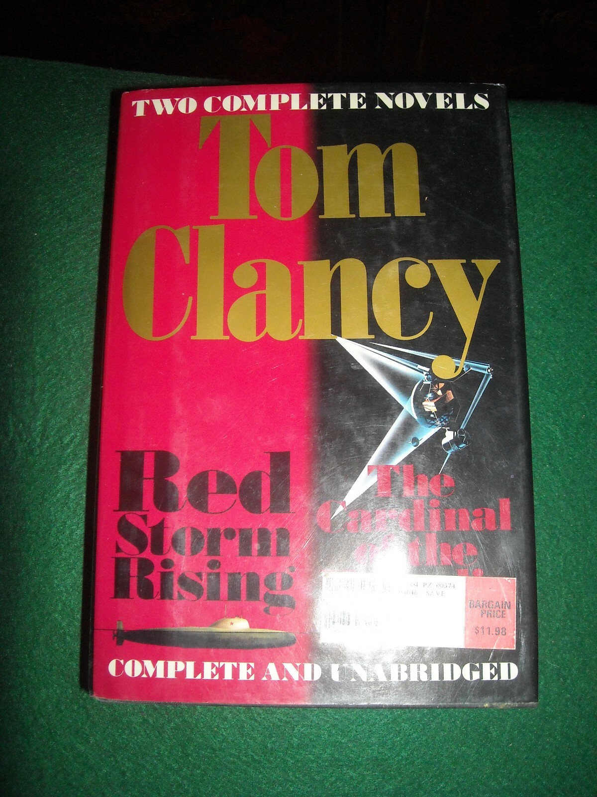 Two Complete : Red Storm Rising - The Cardinal of the Kremlin by Tom ...