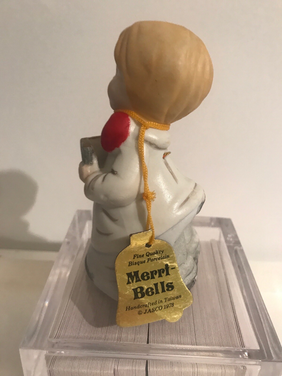 Chior Girl Bell Merri Bells Porcelain 1978 White Robe 278 | eBay