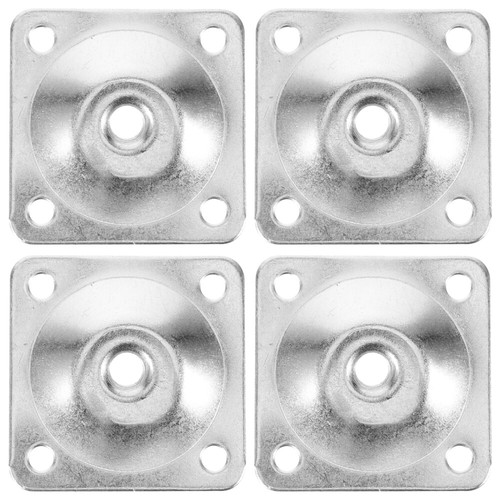 4 Pcs Sofa Foot Cover Angled Leg Mounting Plates for Table Furniture ...