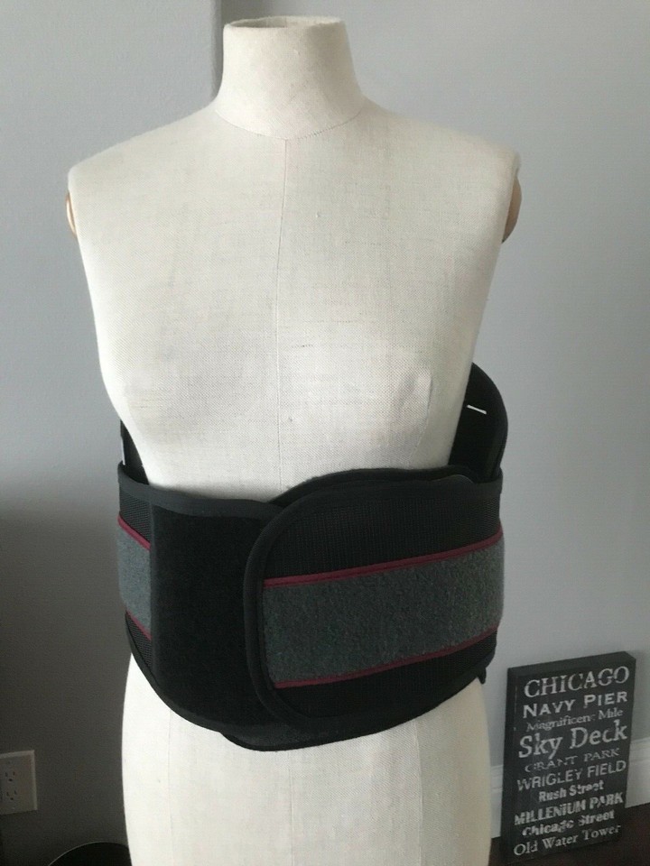 Authentic Boa Back Brace Lumbar Support Adjustable Size Small Heavy ...