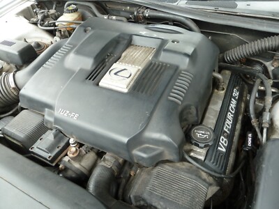 LEXUS LS400 1UZFE 4.0 PETROL 1UZ-FE V8 ENGINE AND GEARBOX COMPLETE WITH ...