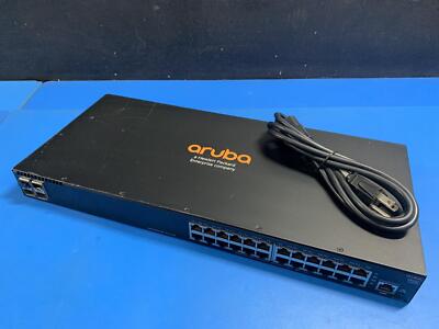 HP ARUBA JL259A 28-Port PoE+ Managed Network Switch | eBay