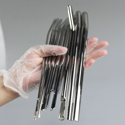 Men Metal 4-12mm Penis Insert Sounding Sounds Training Rod Stretcher ...