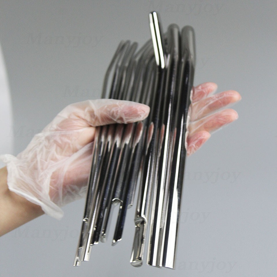 Metal 4-12mm Penis Insert Urethra Sounding Sounds Training Rod ...