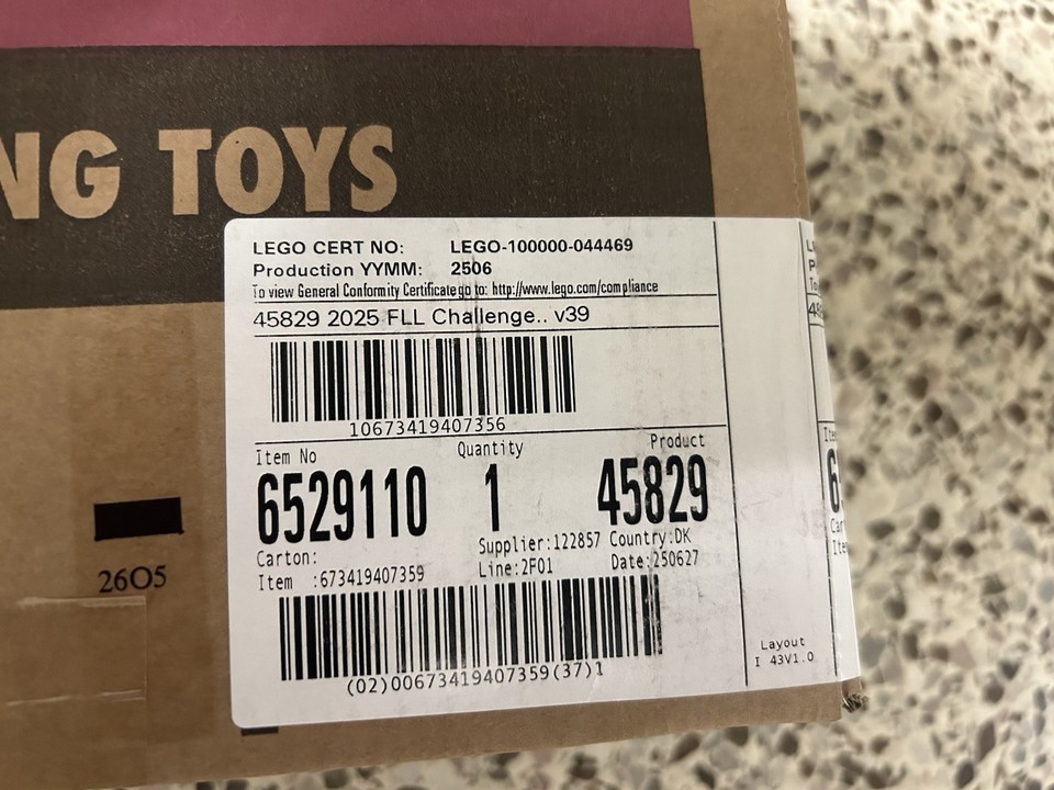 2025-2026 First Lego League Challenge (FLL) Unearthed Field Kit set ...