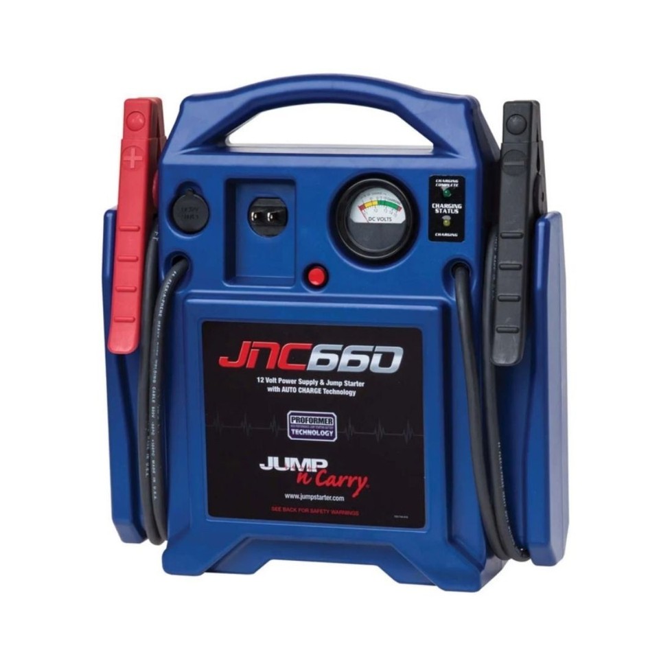 Clore Automotive JNC660 Jump-N-Carry 1700 Peak Amp 12 Volt Jump Starter ...