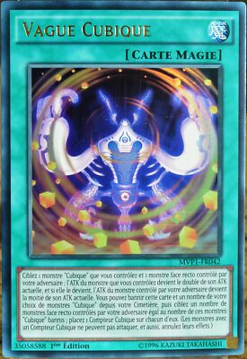 carte YU-GI-OH MVP1-FR042 Vague Cubique Ultra Rare NEUF FR | eBay