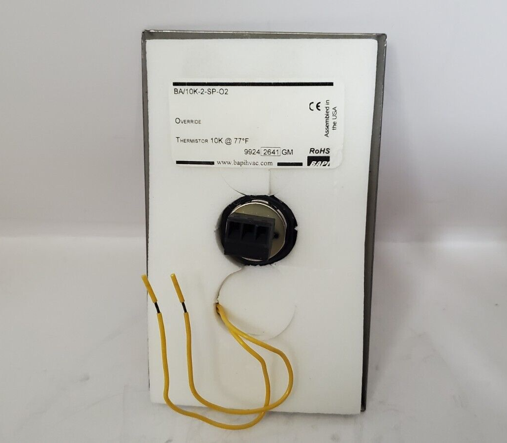 Bapi BA/10K-2-SP-O2 Room Temperature Sensor Type II, Stainless Steel | eBay