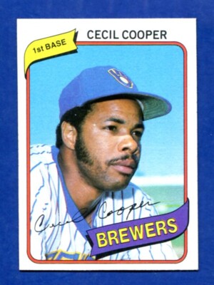 1980 TOPPS #95 CECIL COOPER EXMT | eBay