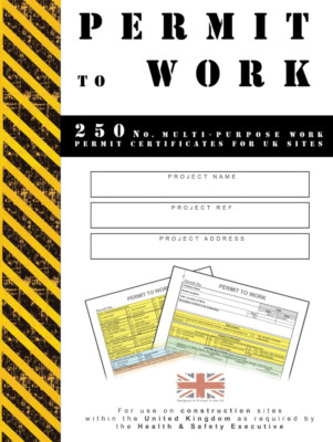 PERMIT to WORK: 250 No. Multi-Purpose Work Permit Certificates for UK ...