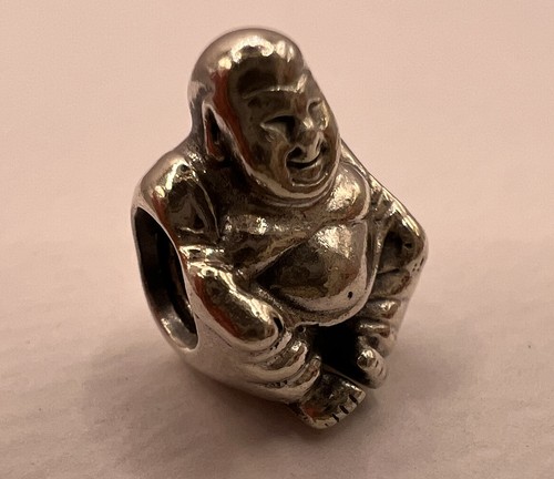 Authentic PANDORA Sterling Silver Charm SMILING BUDDHA #790478 | eBay
