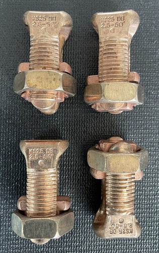 Burndy KS25 Split Bolt Wire Connector 14-1OT 1/0 (Lot of 4) | eBay