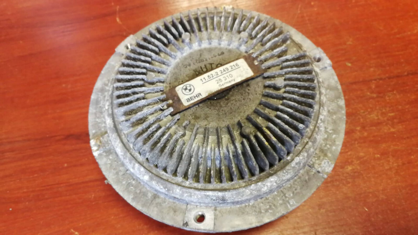 BMW E46 330D 306D1 M57 viscous fan coupling 2249216 | eBay UK