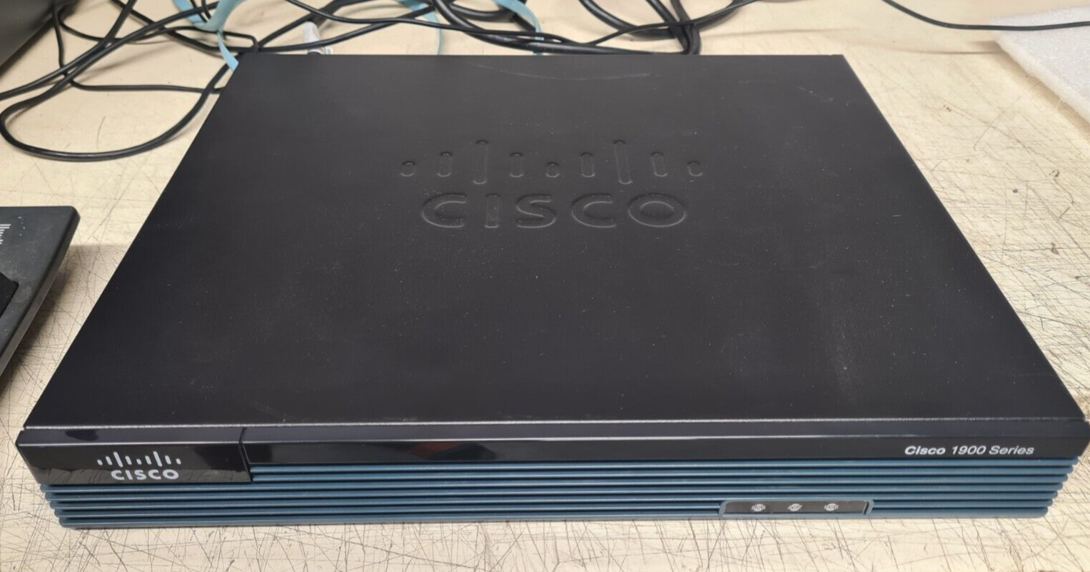 Cisco 1921 Integrated Services Router 512mb Main IOS 15 for sale online ...