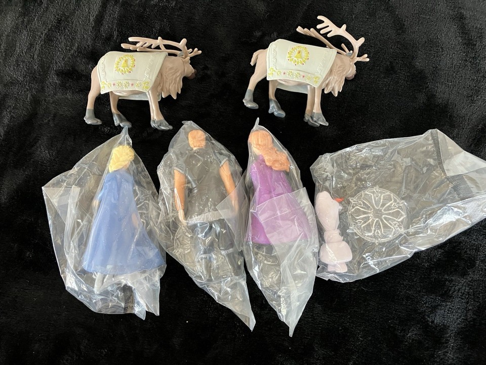 FROZEN Figure Play Set DISNEY PVC TOY Anna ELSA Olaf SVEN Kristoff | eBay