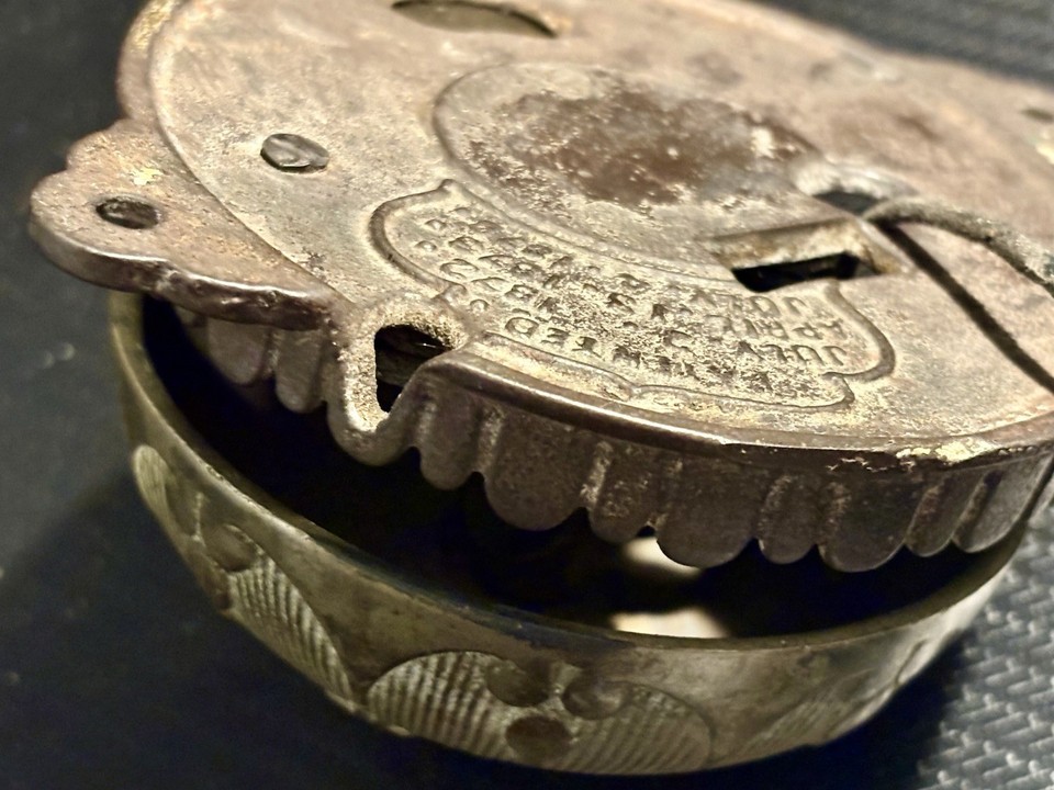 Antique Vintage Victorian Door Bell Pull Chain Brass, Cast Iron Works ...