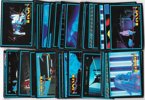 TRON TRADING CARDS WALT DISNEY MOVIE NEAR SET LOT OF (146) 1981 | eBay