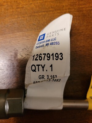 Genuine GM Fuel Feed Intermediate Pipe 12679193 OEM NEW | eBay