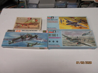 LOT OF 4 AIRPLANE MODELS IN THE BOX | eBay