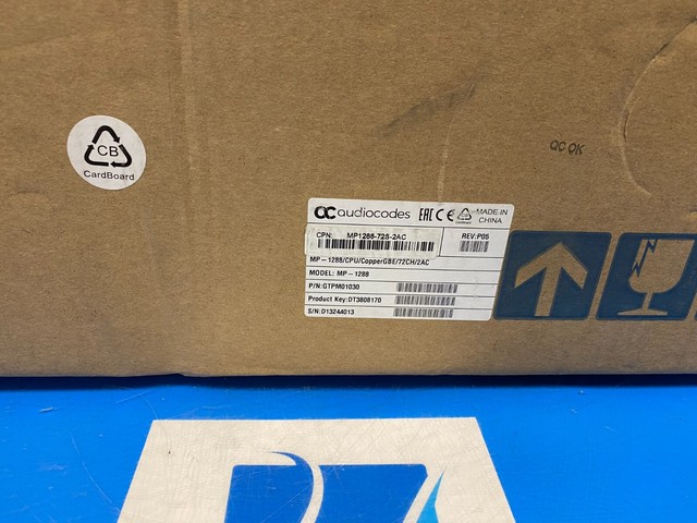 AudioCodes MP1288 High Density Analog Gateway - 144 FXS Ports for sale ...