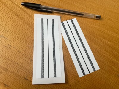 Triple Track Putter Strip Golf Stickers (1x Pair) - UK SELLER | eBay.de