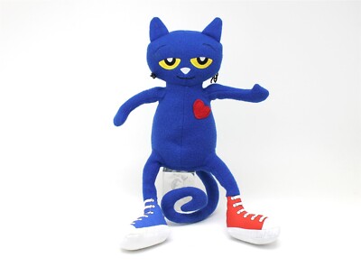Pete The Cat Plush Toy By Merry Makers 2010 James Dean Stuffed Animal ...