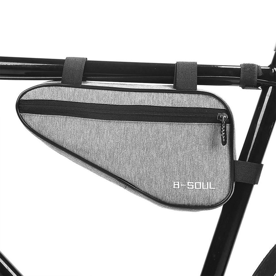 MTB Bike Frame Storage Bag Front Tube Bicycle Bag Triangle Bicycle Tool ...