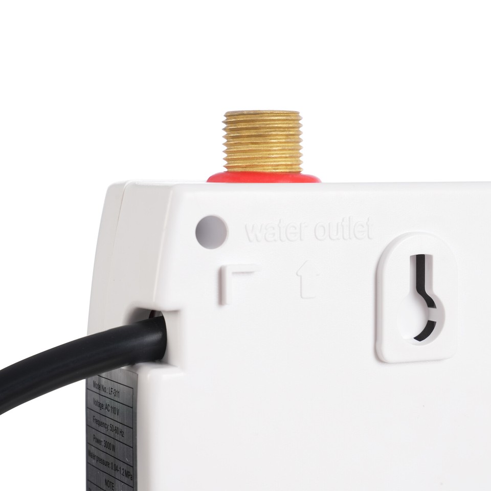 Wall Mounted Electric Instant Hot Water Heater Mini Small Water Tank ...