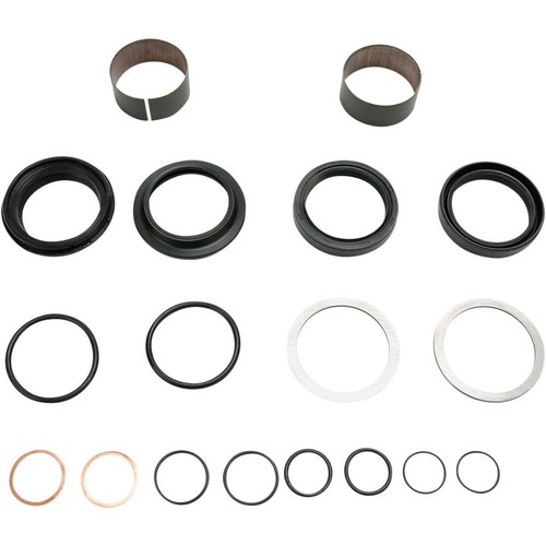 PWFFK-K10-021 FORK REBUILD KIT W/BUSHINGS AND SEALS KAWASAKI KLX300(R ...