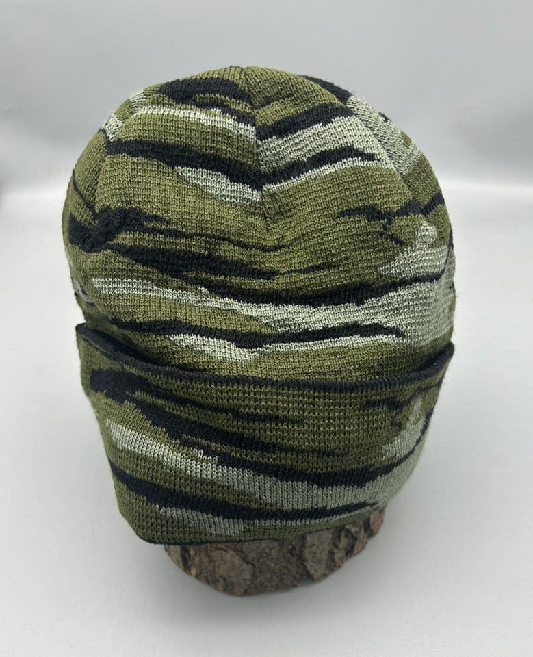 Russian Army Military Soldier's Warm Hat Cap Chechen Green Kamish Flora ...
