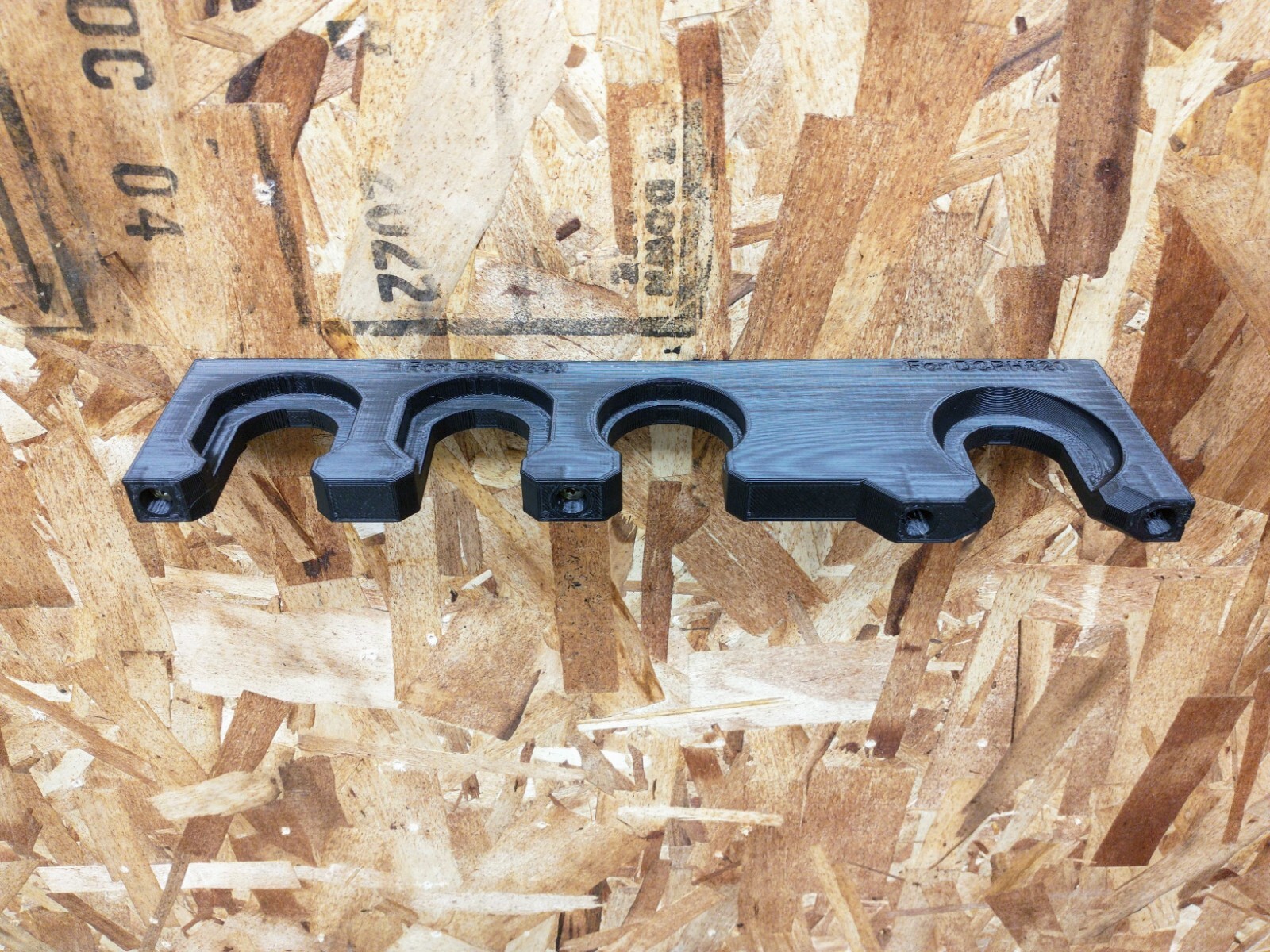 Wall Mount for DeWalt DCPS620 Pole Saw with Optional DCPH820 Hedge ...