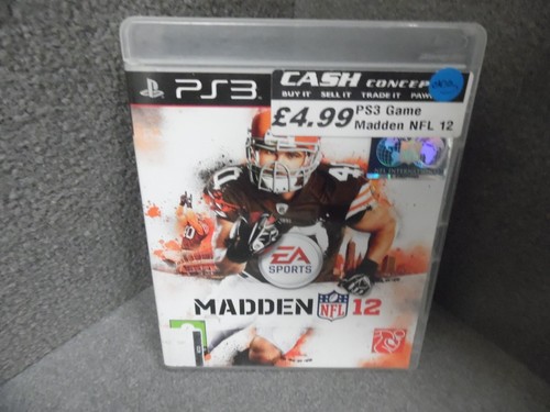 Madden NFL 12 (PS3) PlayStation 3 (Sony Playstation 3) 5030930102890 | eBay