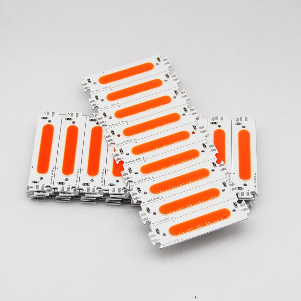10PCS 60*15mm 2W COB LED Chips For Bright Source Diodes Board Strip ...