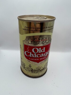 Peter Hand 1891 Old Chicago Lager Beer Chicago IL Pull Tab Beer Can | eBay