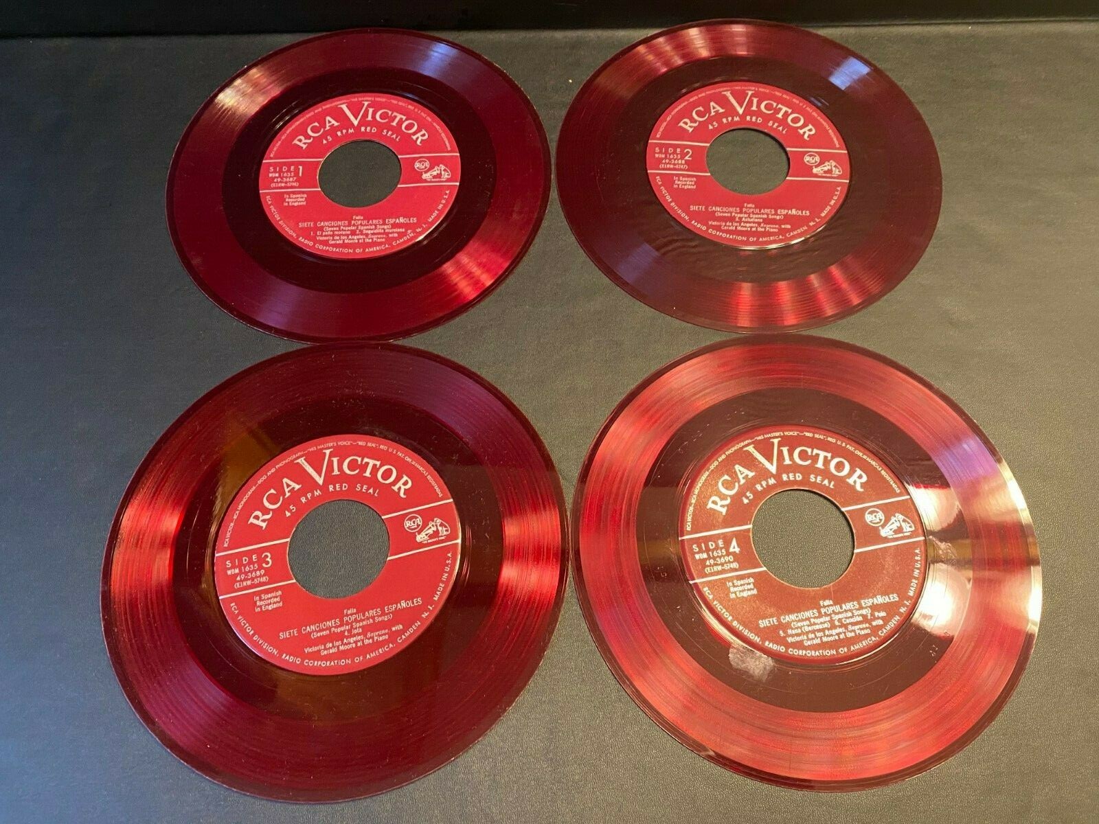 Vtg RCA Victor Red Records Box Set. " Victoria De Los Angeles" | eBay