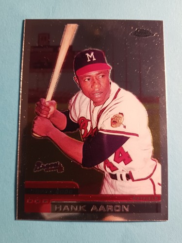 2000 Topps Chrome Hank Aaron #44 Atlanta Braves | eBay