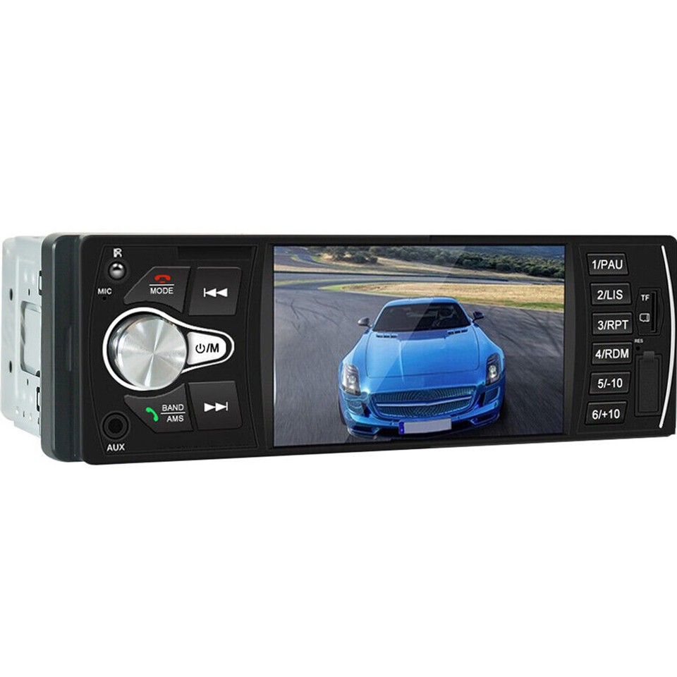 4.1" Car Unit Player MP3/USB/SD/AUX Radio Stereo 1Din Bluetooth FM ...