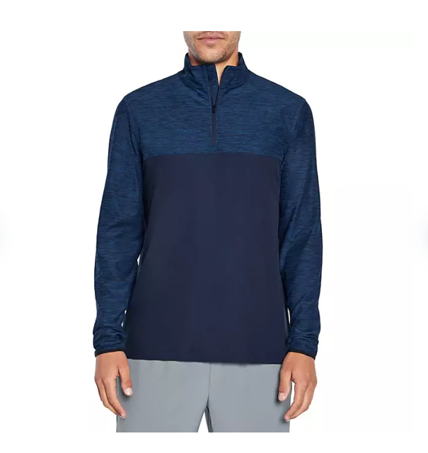 NEW!! GapFit Men's Stretch Knit Mockneck Active Half Zip Pullovers ...