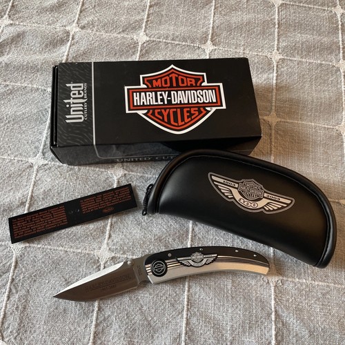 Harley Davidson 100th Anniversary Knife HD47 Stainless Steel Fred ...