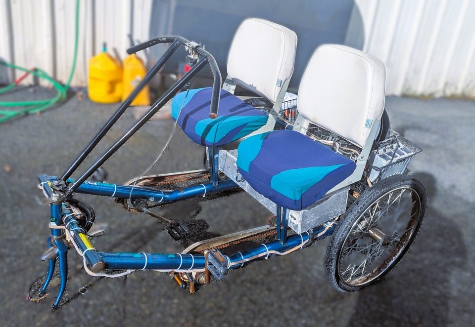 Worksman Team Dual Side-by-Side Trike – Custom E-Trike Conversion ...