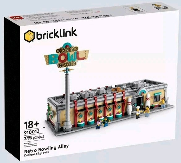 LEGO BrickLink Designer Program 910013 Retro Bowling Alley NEU & OVP ...