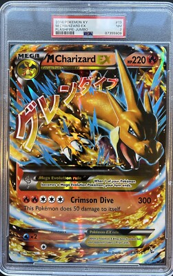 2014 Pokemon Flashfire Mega Charizard EX Jumbo #13 - PSA 7 | eBay