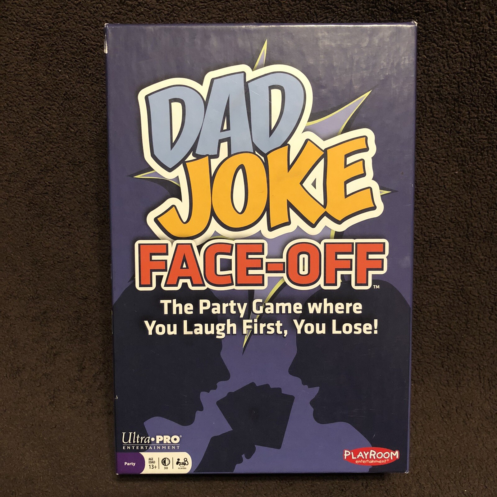 DAD JOKE FACE OFF, Party and Family Game - age 13+ ~ 2-12 Players ~ 141 ...