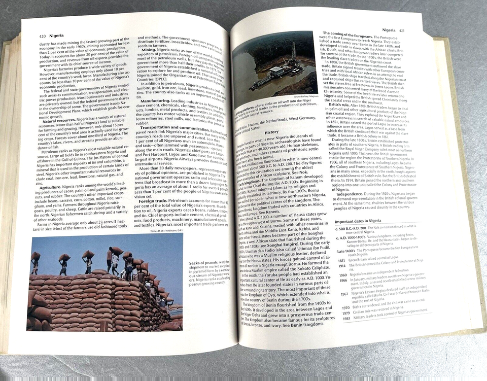 1990 Copyright World Book Encyclopedia VOLUME 14 N-O | eBay