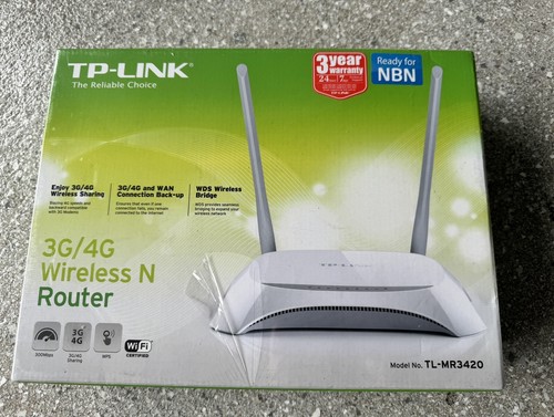 TP-LINK TL-MR3420 4 Port Wireless Router 6935364051495 | eBay