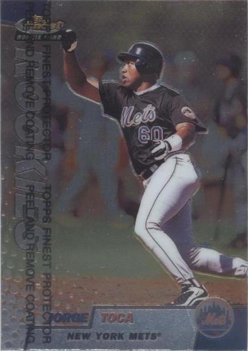 1999 Topps Finest - Rookies Jorge Luis Toca #288 (RC) for sale online ...