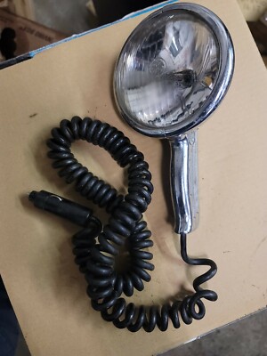 Vintage Hand Held Spotlight, Unilite by Unity Mfg.Chicago Car 12v ...