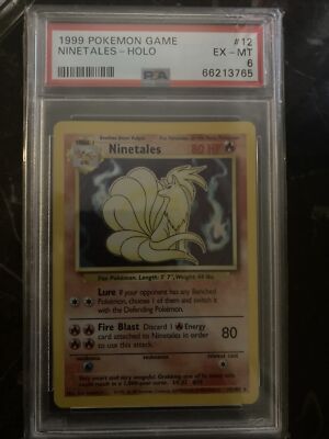 Pokémon TCG Ninetales Base Set 12/102 Holo Unlimited Holo Rare | eBay