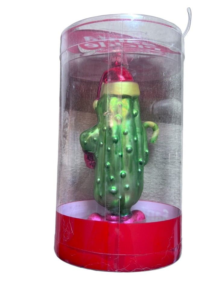 Archie McPhee Santa Christmas Pickle Tree Ornament Novelty Fun Gift ...
